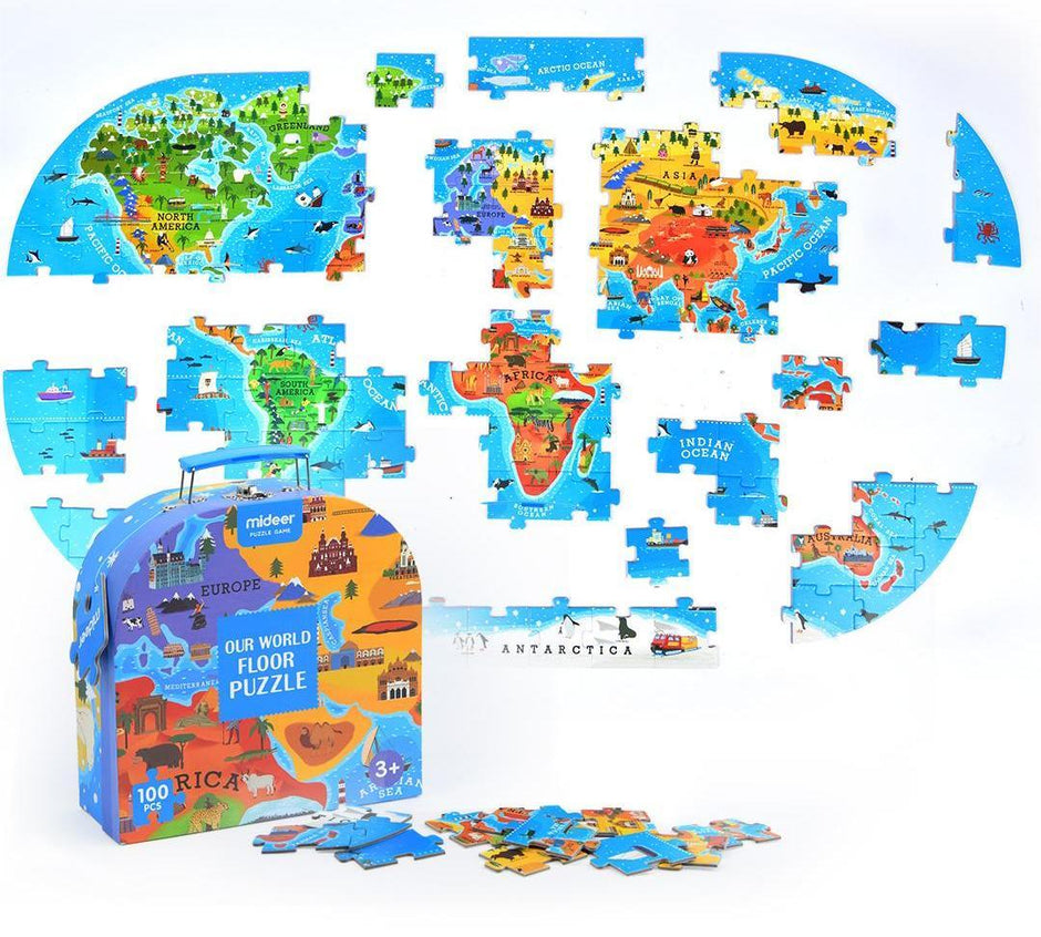 50 to 100 Piece Puzzles | Engage Your Child's Mind – mideerart