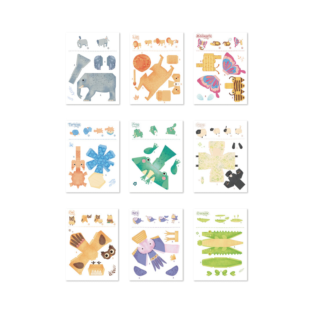 Origami Paper Animals Kit | Engage Kids in Creative Fun – mideerart