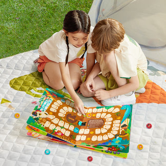 6-in-1 Portable Board Game Book: Museum Adventures – mideerart