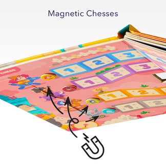 6-in-1 Portable Board Game Book: Museum Adventures – mideerart