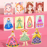 3-in-1 Dress Up Game Set: Princess Fantasy Makeup – mideerart