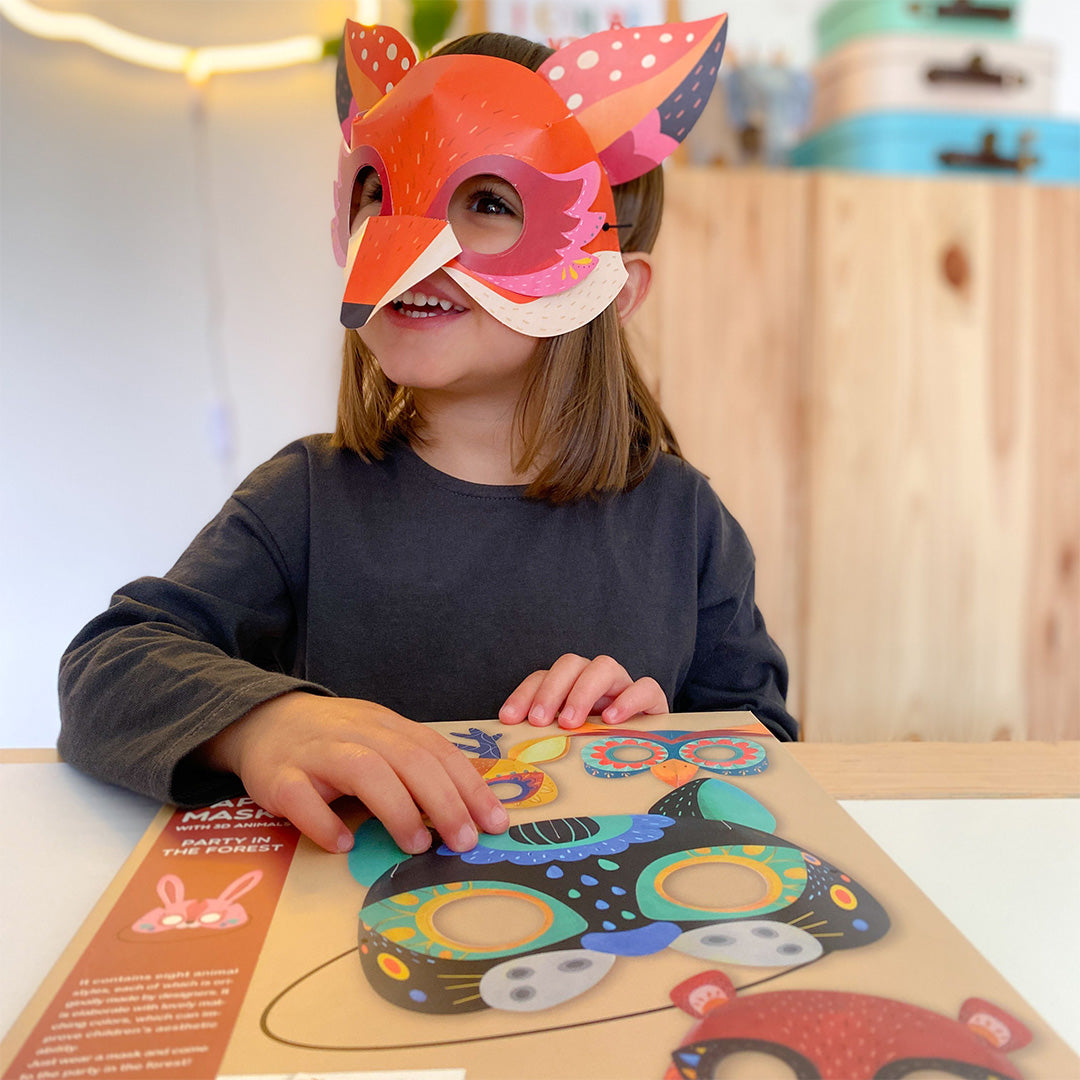 Animal Masks for Kids | DIY Party Fun – mideerart