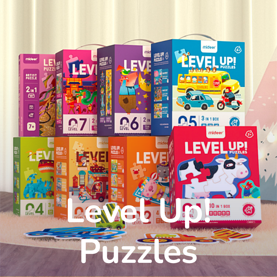 Level Up! Puzzles | Fun & Educational Toys For Kids – mideerart