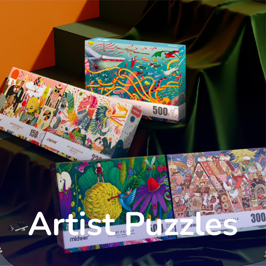 Level Up! Puzzles | Fun & Educational Toys For Kids – mideerart