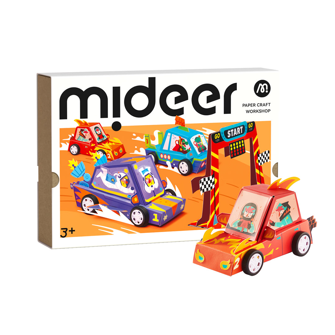 Paper Craft Workshop: Racing Car – mideerart